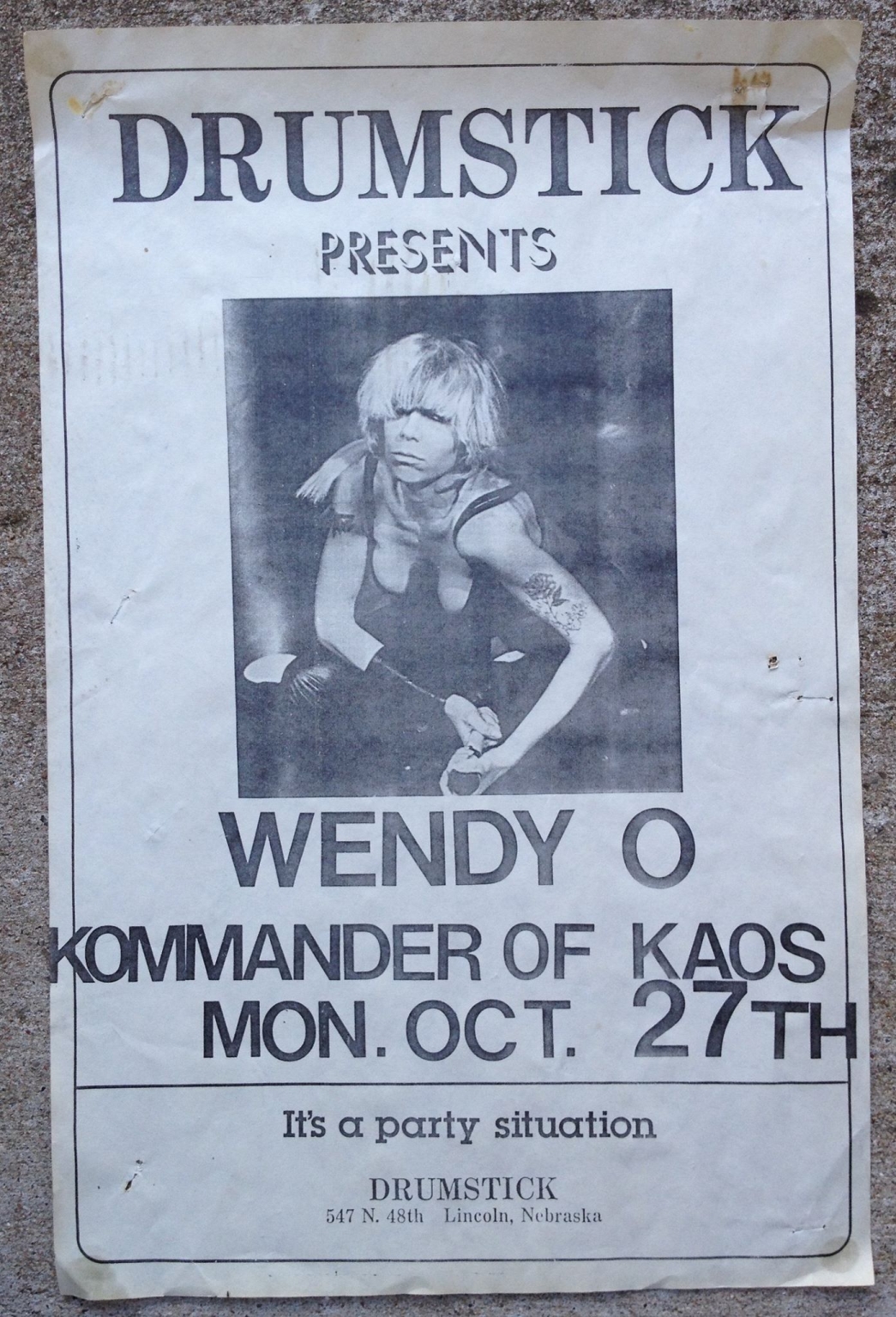 The Cops Come for Wendy O. Williams - Remember The Drumstick